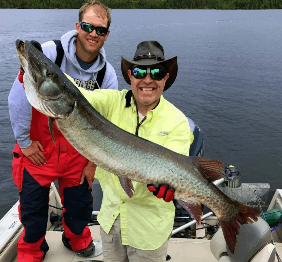 Muskie Fishing Manitou Weather Station in Ontario